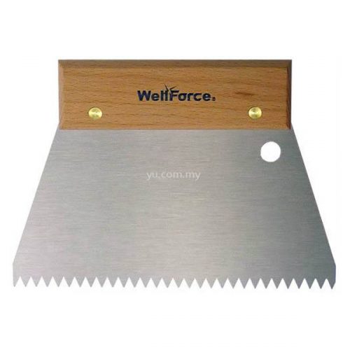 17636 7'' (178mm) Grout Spreader 6mm V Notch, High Carbon Steel - Yufix ...